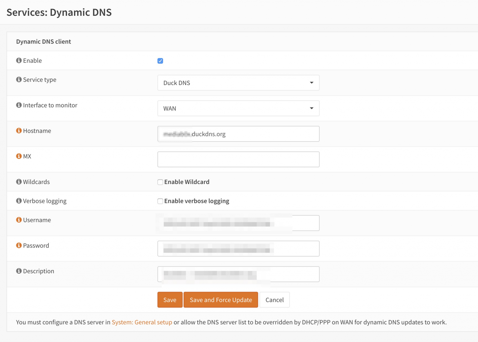 Dynamic DNS Set Up with DuckDNS on OPNSense - Bachelor Tech