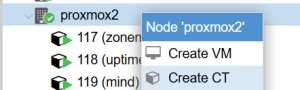 Set Up a Ubuntu-based LXC on Proxmox - Bachelor Tech