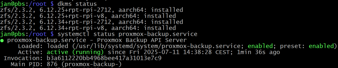 Upgrade to Trixie + PBS Installation - Bachelor Tech
